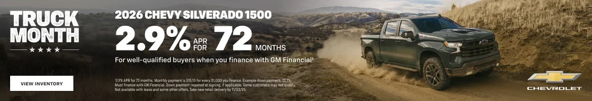 Chevrolet Inventory | New & Used Vehicles in Benton, AR | Everett Chevrolet