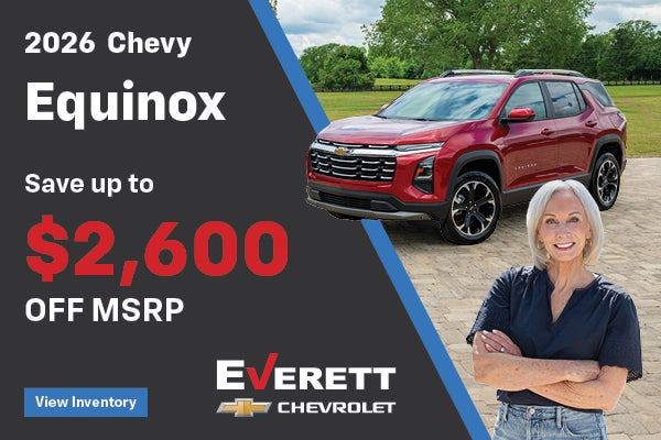 Chevrolet Dealership | New & Used Cars in Benton, AR | Everett Chevrolet