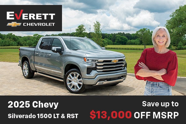 Chevrolet Dealership | New & Used Cars in Benton, AR | Everett Chevrolet